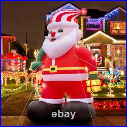 20FT Christmas Inflatables Huge Santa 2025 NEW LED Outdoor Decoration ...