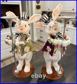 Set of Mark Roberts Spring Mr. Cottontail 20 Rabbits Grandpas Large ...