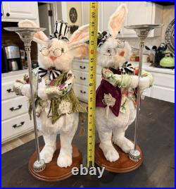 Set of Mark Roberts Spring Mr. Cottontail 20 Rabbits Grandpas Large ...
